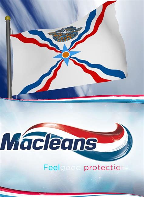 The Assyrian Flag Always Reminded Me Of The Macleans Logo Rassyria