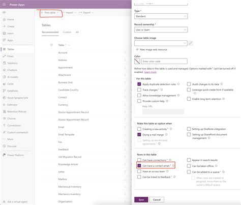 How To Create A Contact Email Column Automatically On A Form From