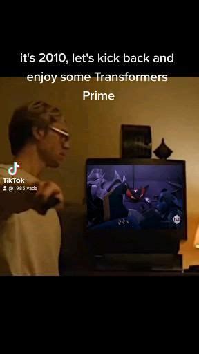 Its 2010 Lets Kick Back And Enjoy Some Transformers Prime Video
