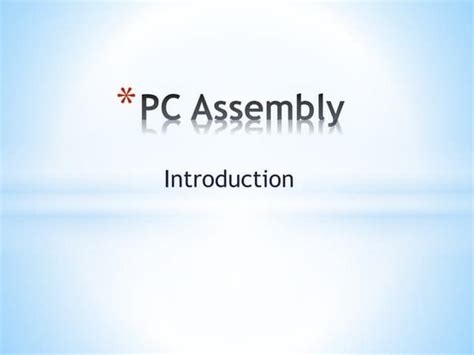 Css L05 Computer System Assembly Pdf Css L05 Computer System Assembly Pdf