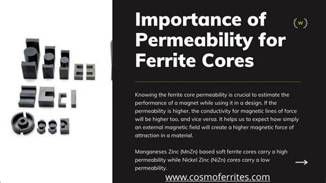 Ppt Determining The Ferrite Core Permeability Powerpoint Presentation