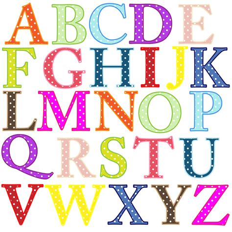 Lowercase Alphabet Clipart