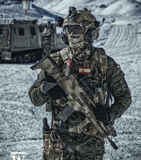 Spanish Sof From The Moe In Snowy Terrain 1170 X 1333 Rmilitaryporn
