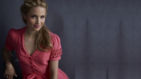 The Pink Dress And Quinn Fabray Dianna Agron In Glee Spotern