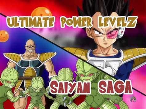 Dbz Ultimate Power Levels Saiyan Saga Youtube
