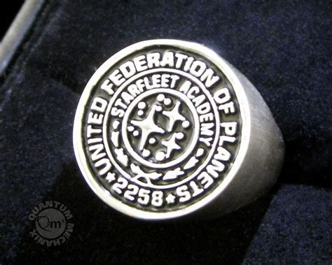 Starfleet Academy Class Ring Star Trek Ring Star Trek Into Darkness