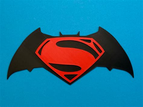 Batman Vs Superman Logo By Gnomlab Makerworld Download Free 3d Models