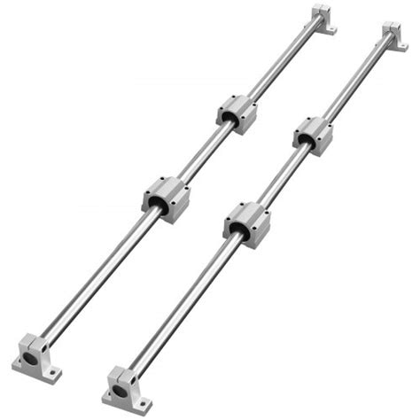 Vevor Linear Guide Rail Set Sfc20 1200mm 2 Pcs 47 2 In 1200 Mm Sfc20