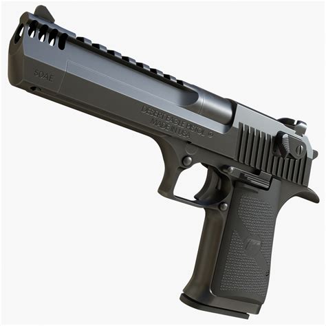 3d Desert Eagle Mark Xix Model Turbosquid 1250739