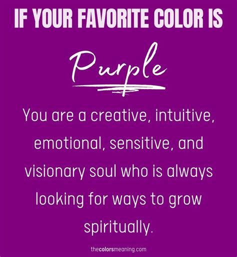 Favorite Color Purple What Does It Say About Your Character