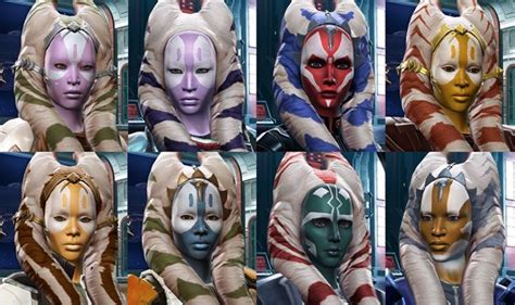 Swtor Togruta Review Are Togruta Worth It Star Wars Species Star