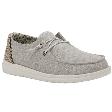 Hey Dude Womens Wendy Chambray Casual Shoes Sportsmans Warehouse