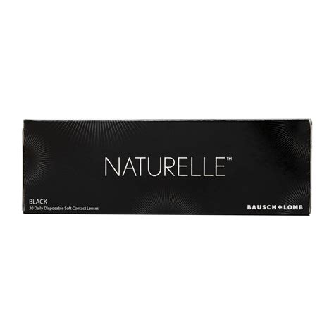 Bausch Lomb Naturelle Black Ta