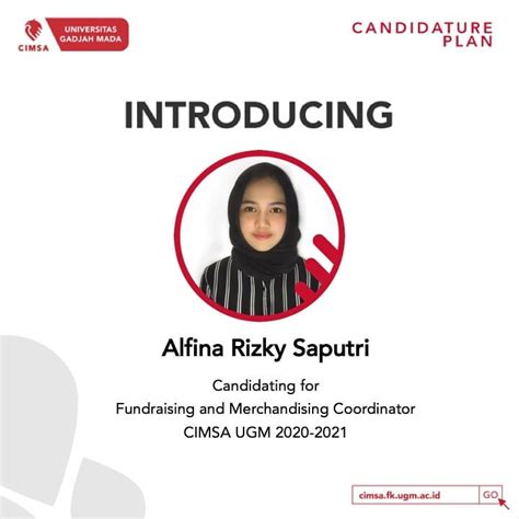 Cimsa Ugm Alfina Rizky Saputri For Fundraising And Facebook