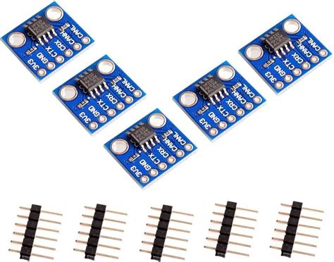 Wwzmdib 5pcs Sn65hvd230 Can Bus Transceiver Communication Thermal Protection Slope