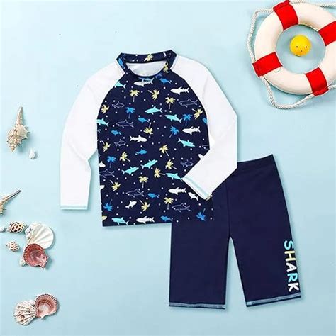 Traje De Baño 2 Piezas Polera Manga Larga Y Short Lb Chile