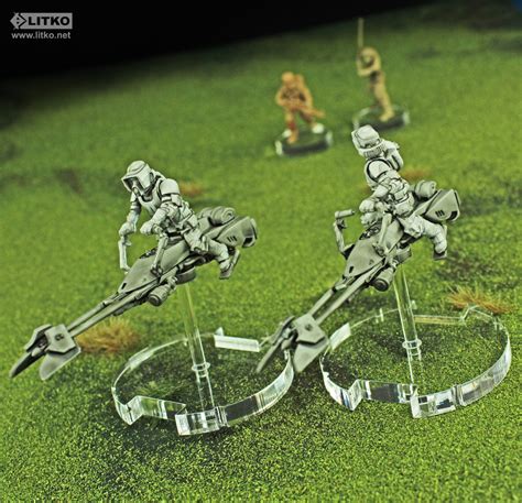 New Litko Thick Flight Bases Compatible With The Sw Legion System — Litko Game Accessories