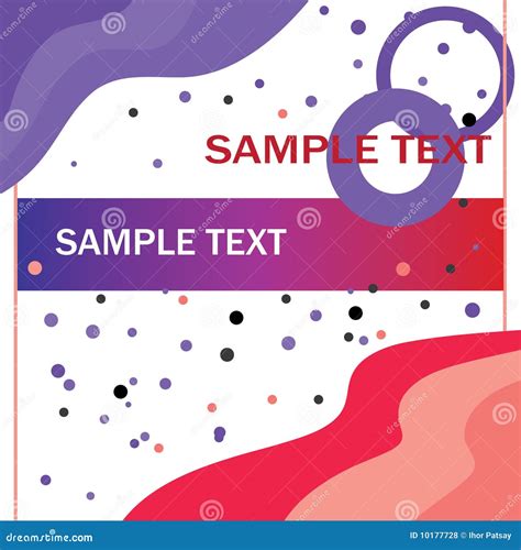 Original Circle Dotty Frames Spray Background Design Element Cartoon Vector Cartoondealer