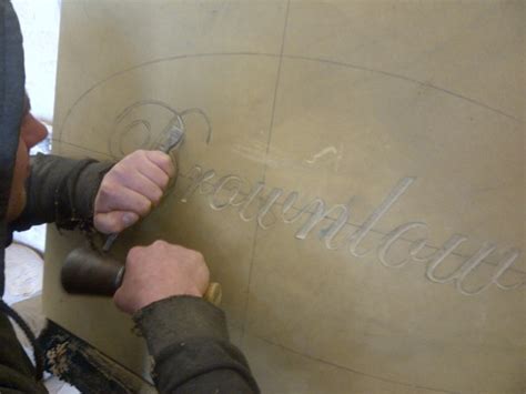 Stone Masonry Lettering Wrexham Chester Cheshire And North Wales