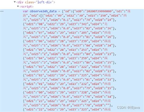 Python爬取天气数据 Csdn博客