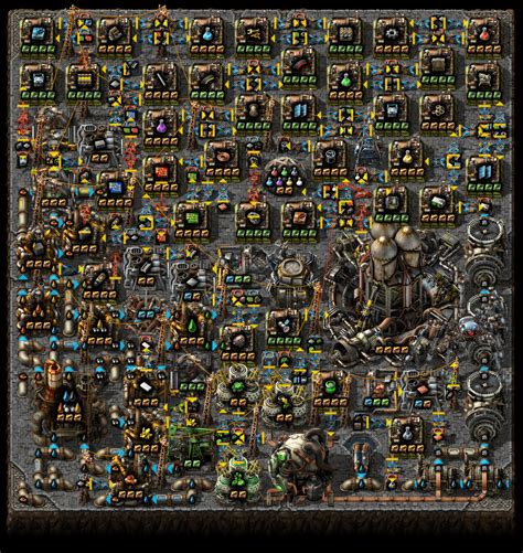 The Complete Base In 1 Chunk Rfactorio