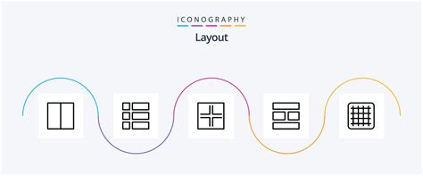 layout line 5 icon pack including layout layout layout image