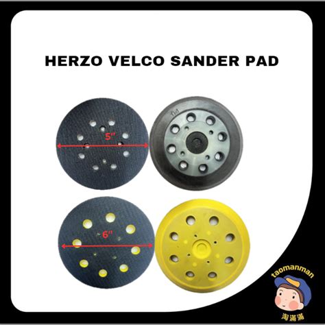 Herzo Velco Sander Pad 5 6 Sander Polisher Adhesive Backing