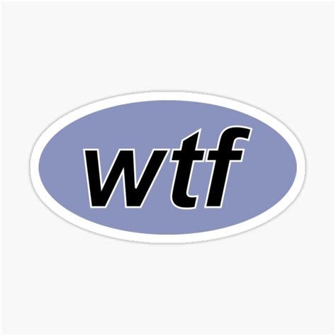 wtf php black white purple design to tease php programmers sticker