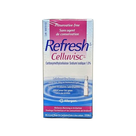 Allergan Refresh Celluvisc Lubricant Eye Drops 30 X 04 Ml Beyondrx