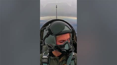 Beautiful Woman Pilot Flying An F 16 Fighter Jet In Nevada Usa Military Shorts F 16jet Youtube