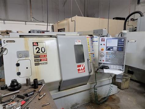 Used Haas Sl20 Cnc Lathe 6195