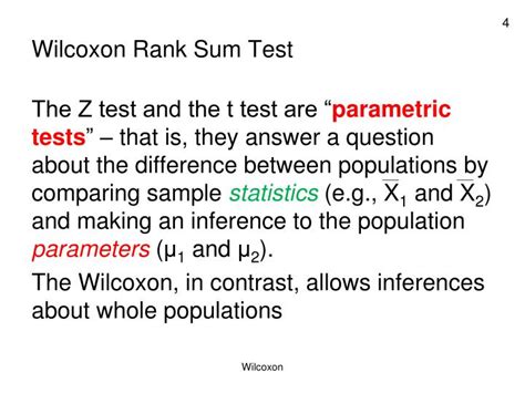 Ppt Wilcoxon Rank Sum Test Powerpoint Presentation Id833959