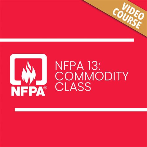 Nfpa 13 Commodity Class Eti Continuing Education