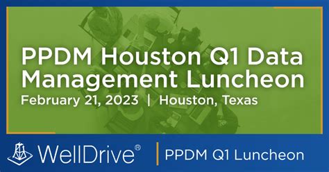 Ppdm Lunch Welldrive