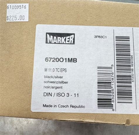 Brand New Marker M 100 Comp Eps Racing Alpine Ski Bindingsdin 3 10