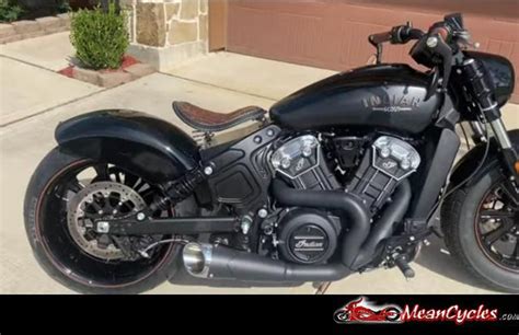 Meancycles 240 Fat Tire Kit For Indian Scout And Bobber Model Part No