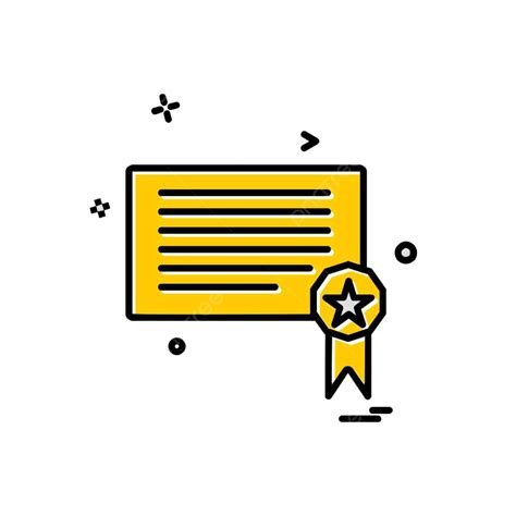 Certificate Designs Vector Hd Png Images Certificates Icon Design