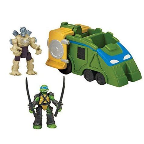 Teenage Mutant Ninja Turtles Micro Mutant Trash Truck Super Ninja Shell