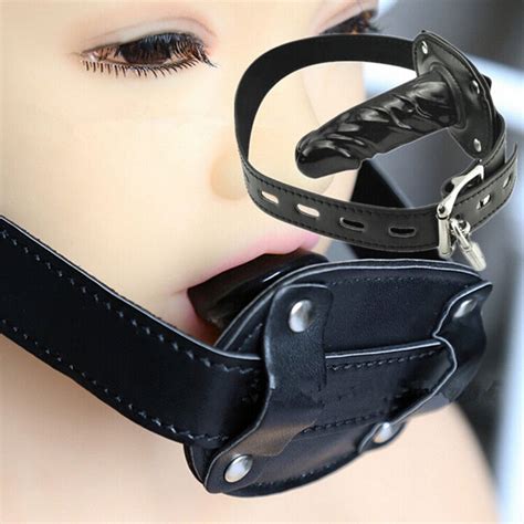 Generic Lockable Bondage Mouth Penis Plug Mouth Gag Fetish