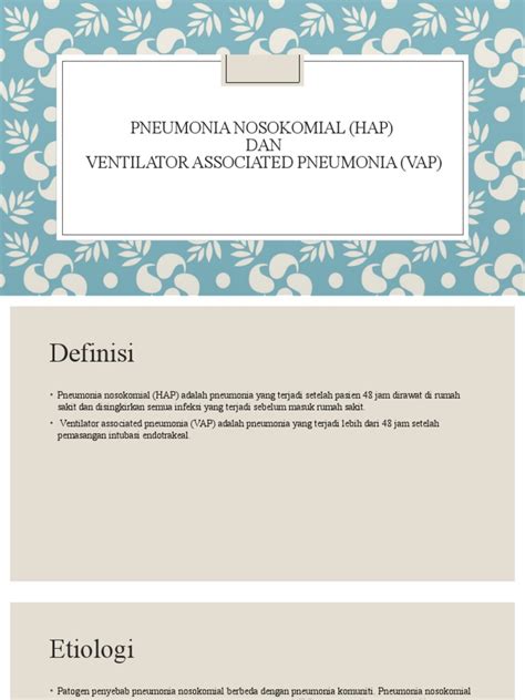 Hap Dan Vap Pdf Kesehatan Holistik