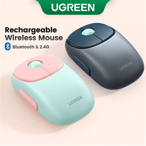 Ugreen Bluetooth Mouse Fun Wireless Mouse Versatile And Rechargeable For Seamless