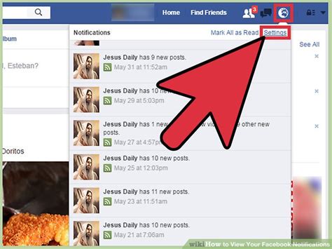 3 Ways To View Your Facebook Notifications Wikihow