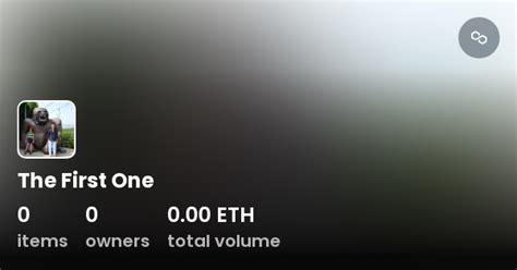 The First One Collection Opensea