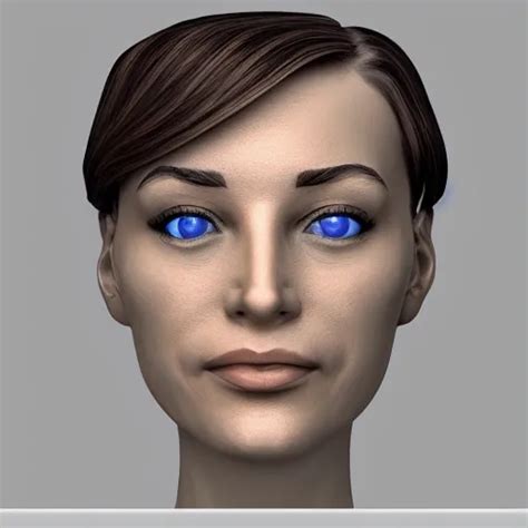 Woman Face 3d Arthub Ai