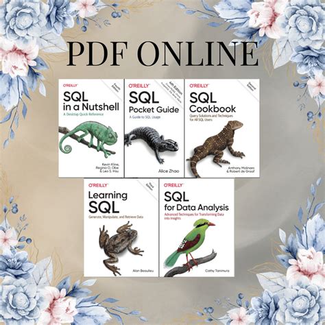 Pdf Online All About Sql Sql Cookbook Sql Pocket Guide Learning