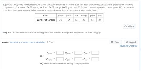 Solved Suppose A Candy Company Representative Claims That