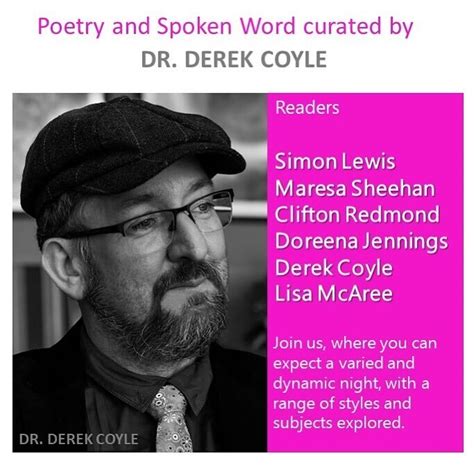 Carlow Live And Local 2022 Spoken Word With Dr Derek Coyle Visual