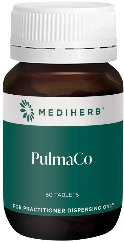 Mediherb Pulmaco 60 Tablets Health Co