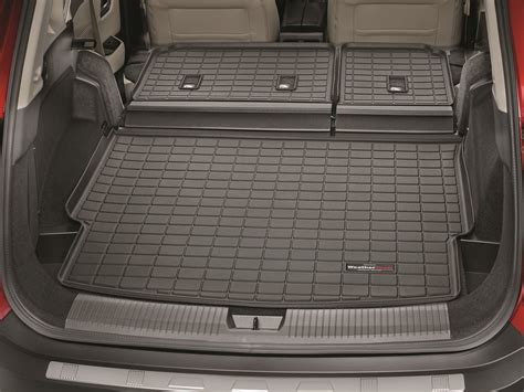 Weathertech Seatback Cargo Liner Hp Behind 2nd Row Seating Black