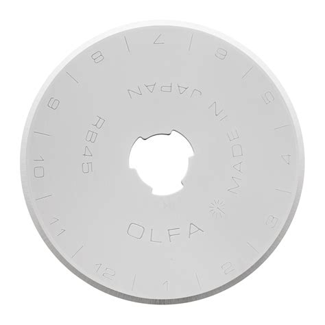 Rotary Cutter Blade 45mm 10 Bulk Pack Rb45 10 Olfa